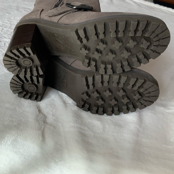 UGG | Shoes | Ugg Fern Waterproof Leather Bootie | Poshmark